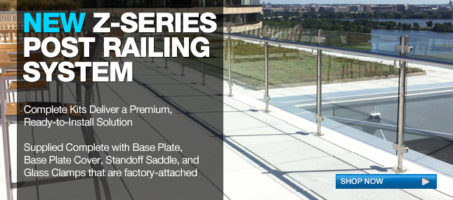New Z-Series Post Railing System