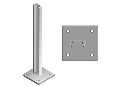 Cielo Post Windscreen